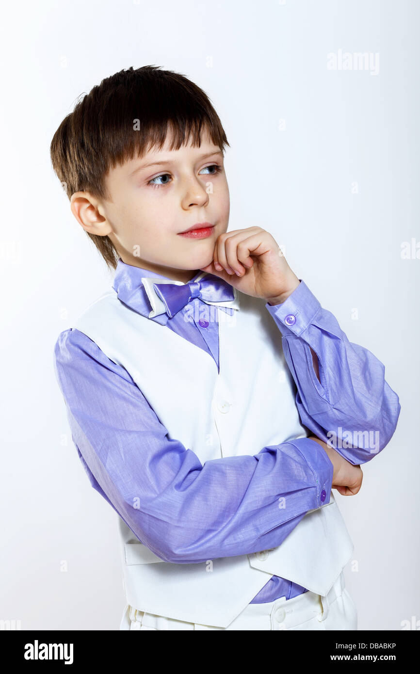 Portrait of a little boy Stock Photo - Alamy