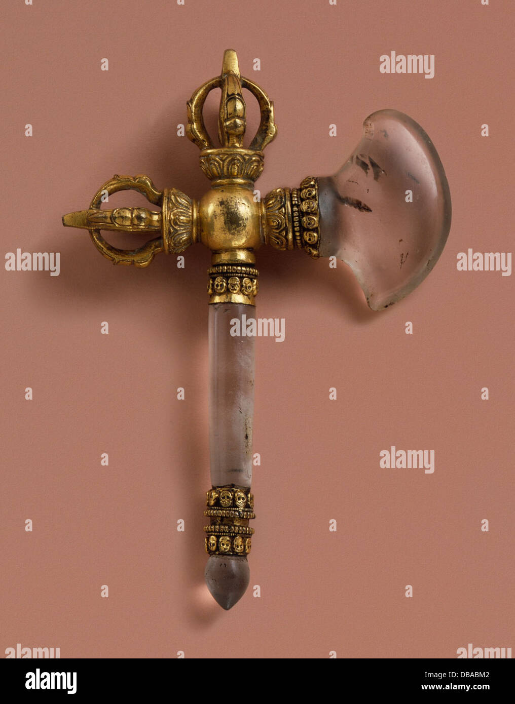 A ritual axe, part of a set of two, illustrating ceremonial use in ...