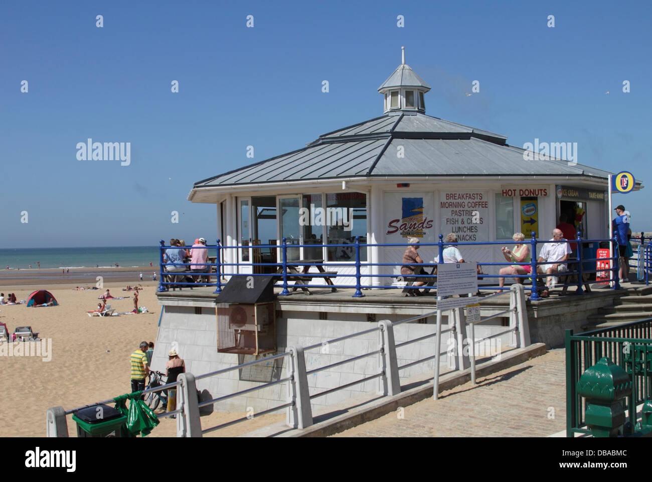 Sands Bar at Margate Seafront Kent Stock Photo - Alamy