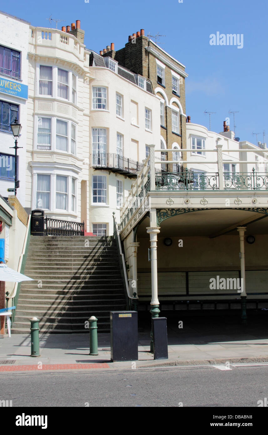 Seafront buildings at Margate Kent Stock Photo - Alamy