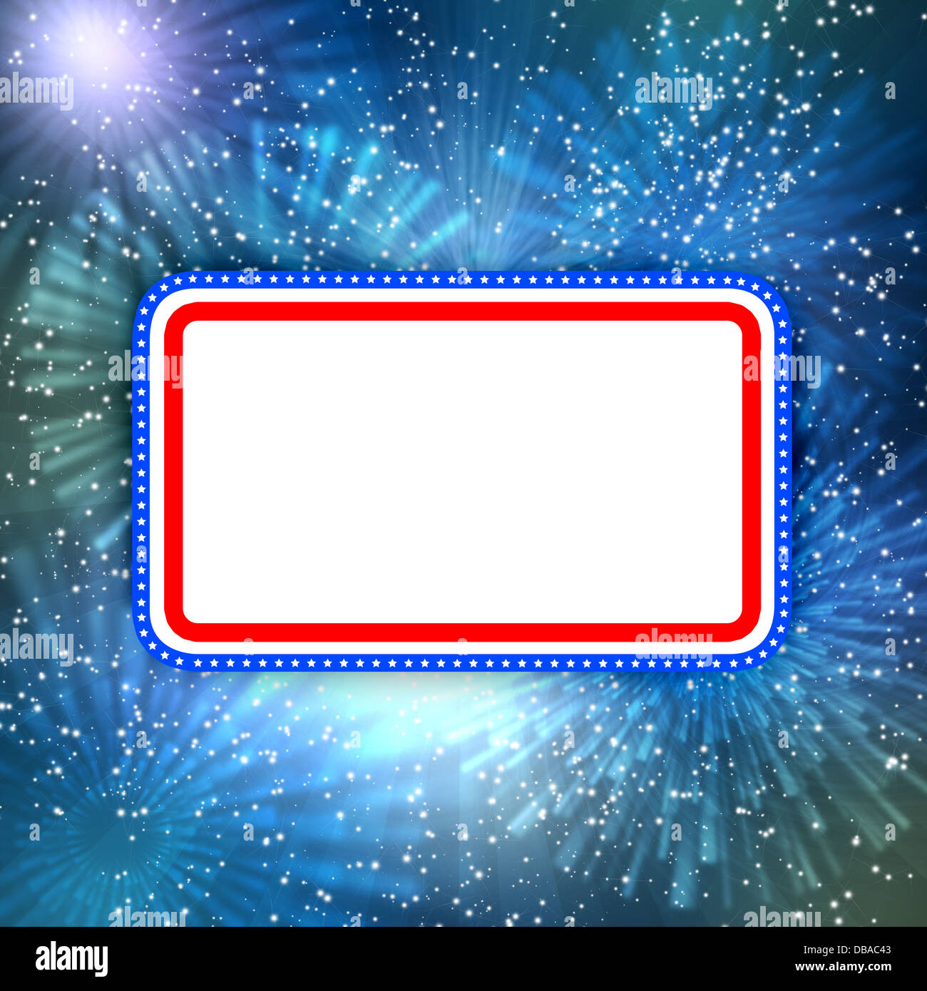 White blank background and fireworks Stock Photo - Alamy