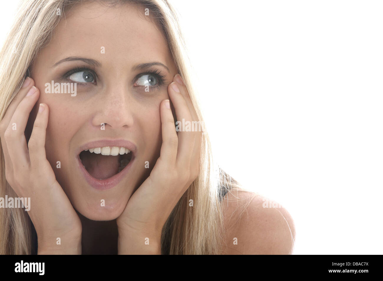 Surprised happy hi-res stock photography and images - Alamy