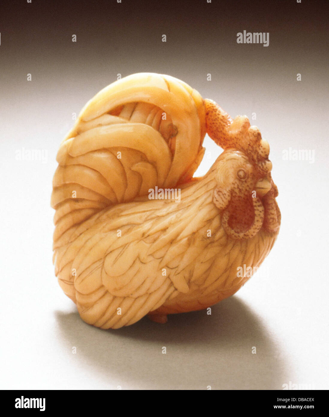 This rooster figure is a representation of a common motif in ancient ...