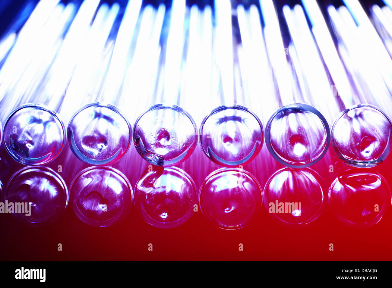 Glass chemistry tubes Stock Photo - Alamy