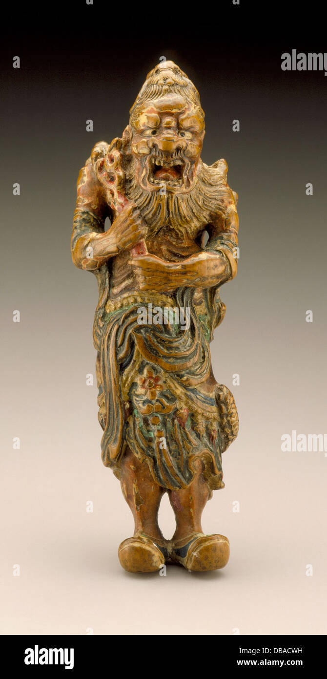 This representation of Ryujin, the ruler of seas and tides, is a ...