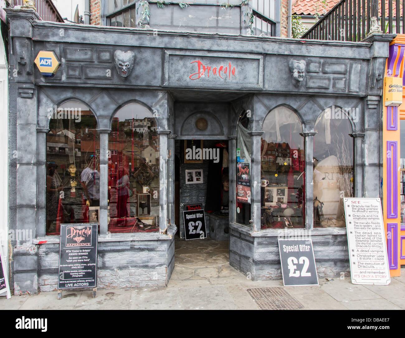 The Dracula Experience in Whitby. This attraction tells the story of ...