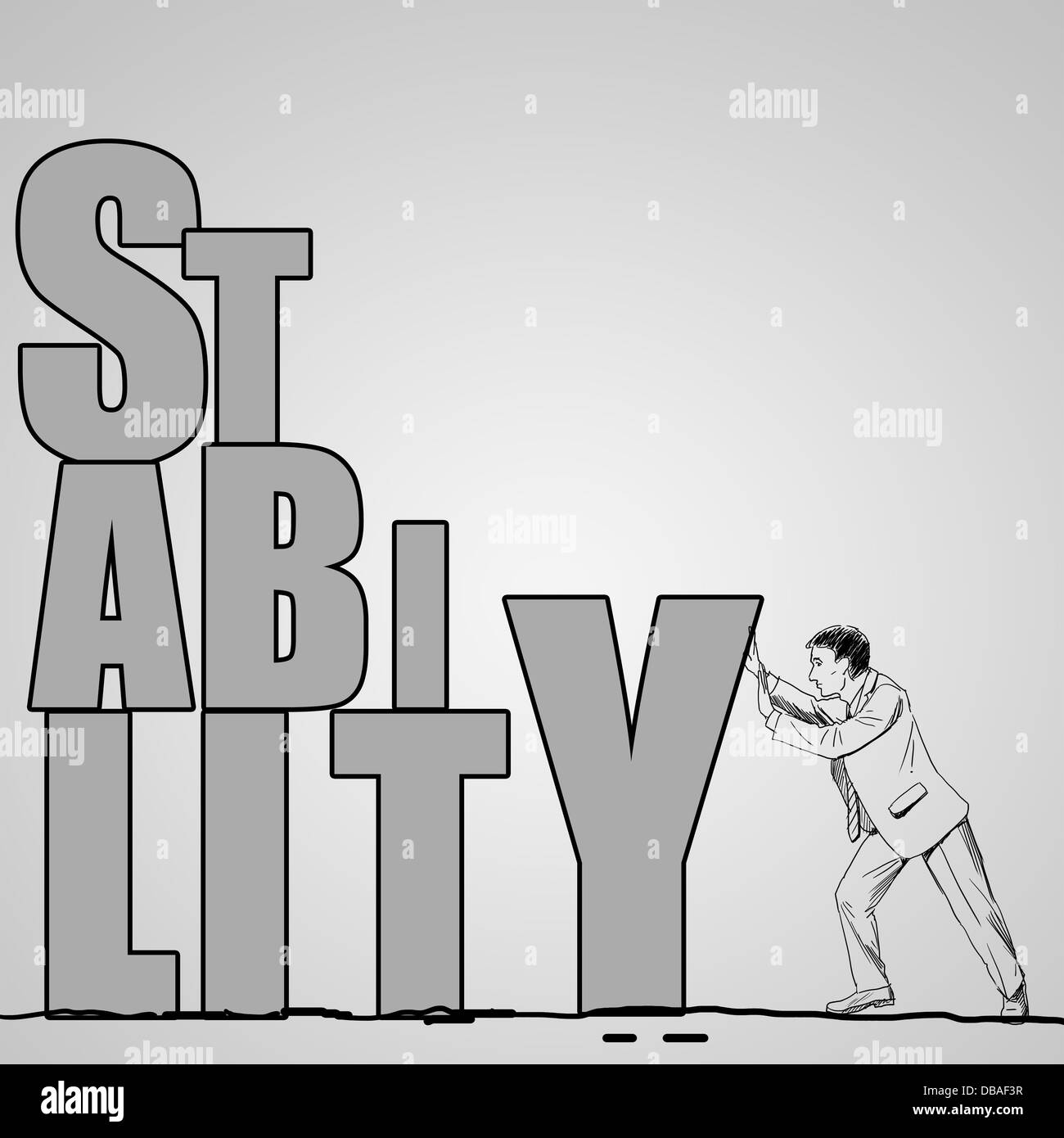 Pushing object Black and White Stock Photos & Images - Alamy