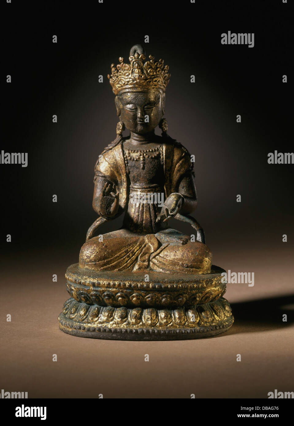 This sculpture represents Avalokiteshvara, the Bodhisattva of ...