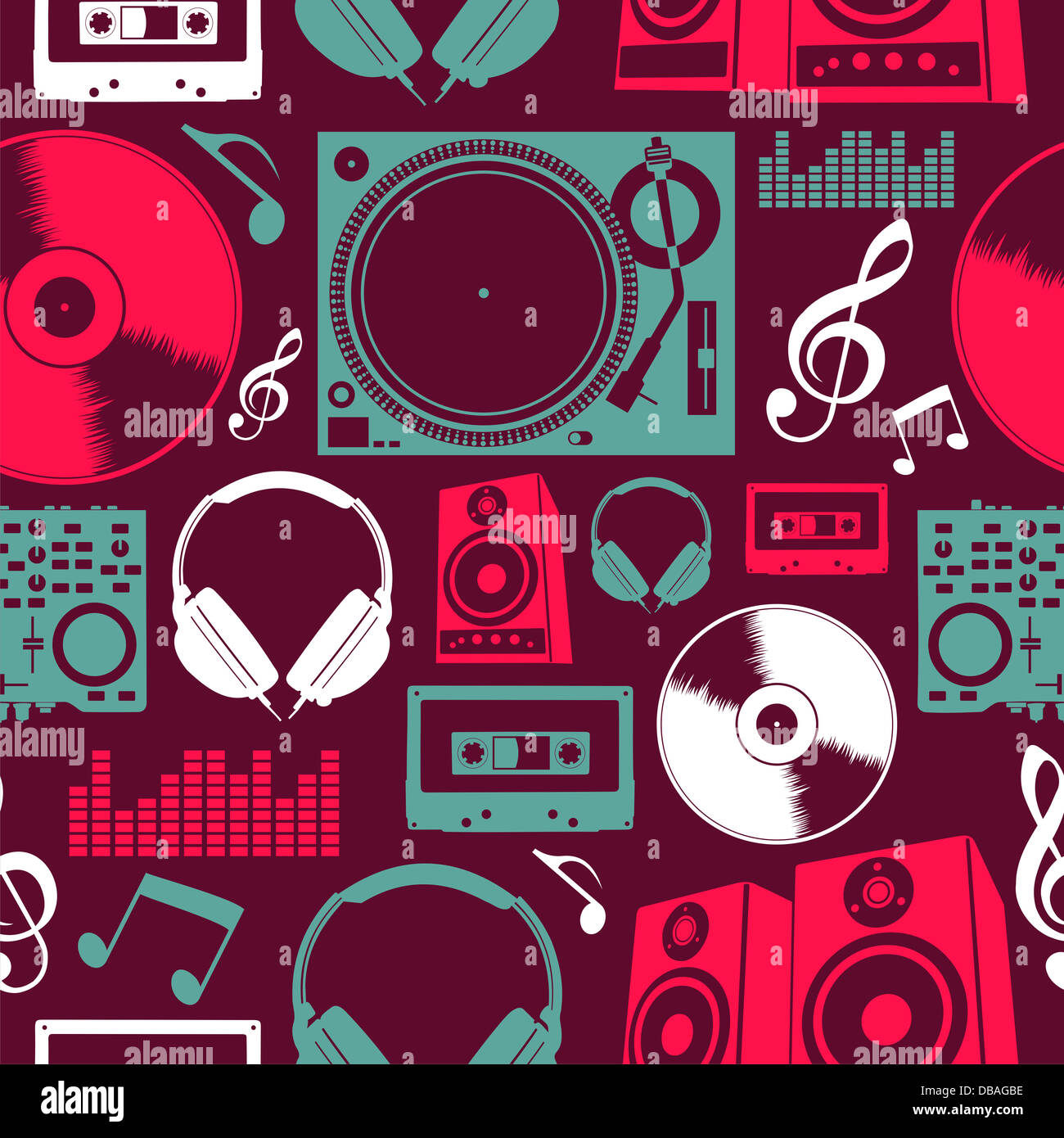 Music icons seamless pattern Stock Photo - Alamy Music icons seamless pattern Stock Photo - Alamy