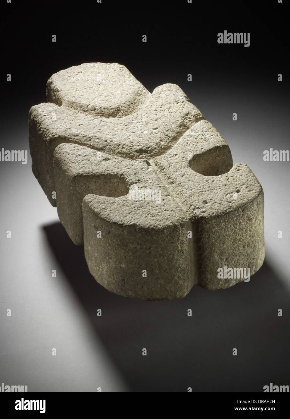 This serpent rattle tail is an artifact from an ancient culture, used ...