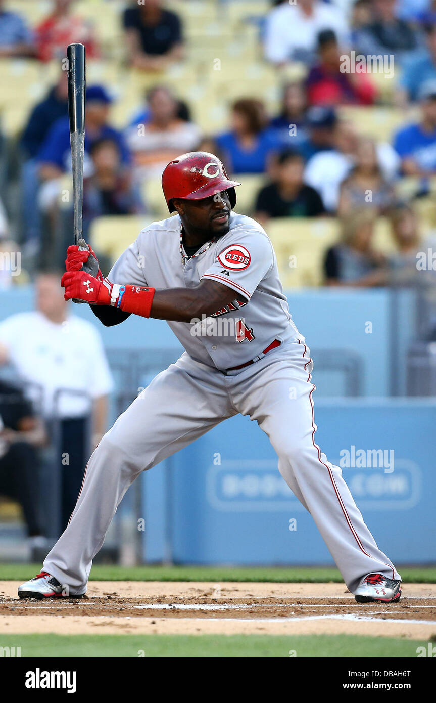 Cincinnati reds second baseman brandon phillips 4 hi-res stock ...