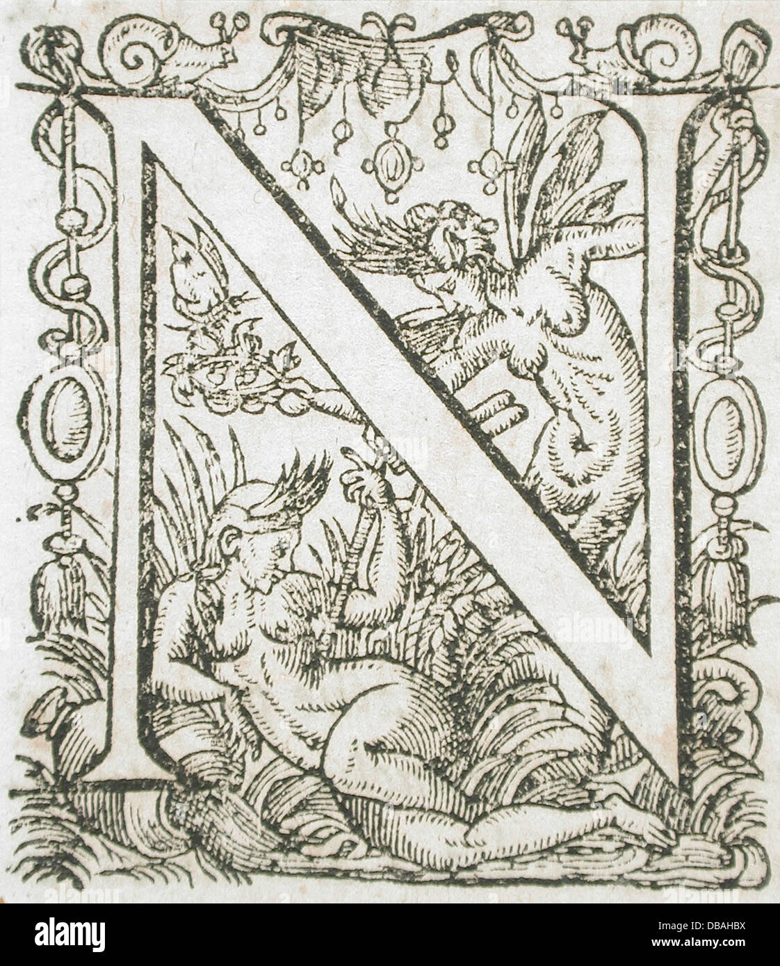 This set of ornamental letters showcases the decorative craftsmanship ...