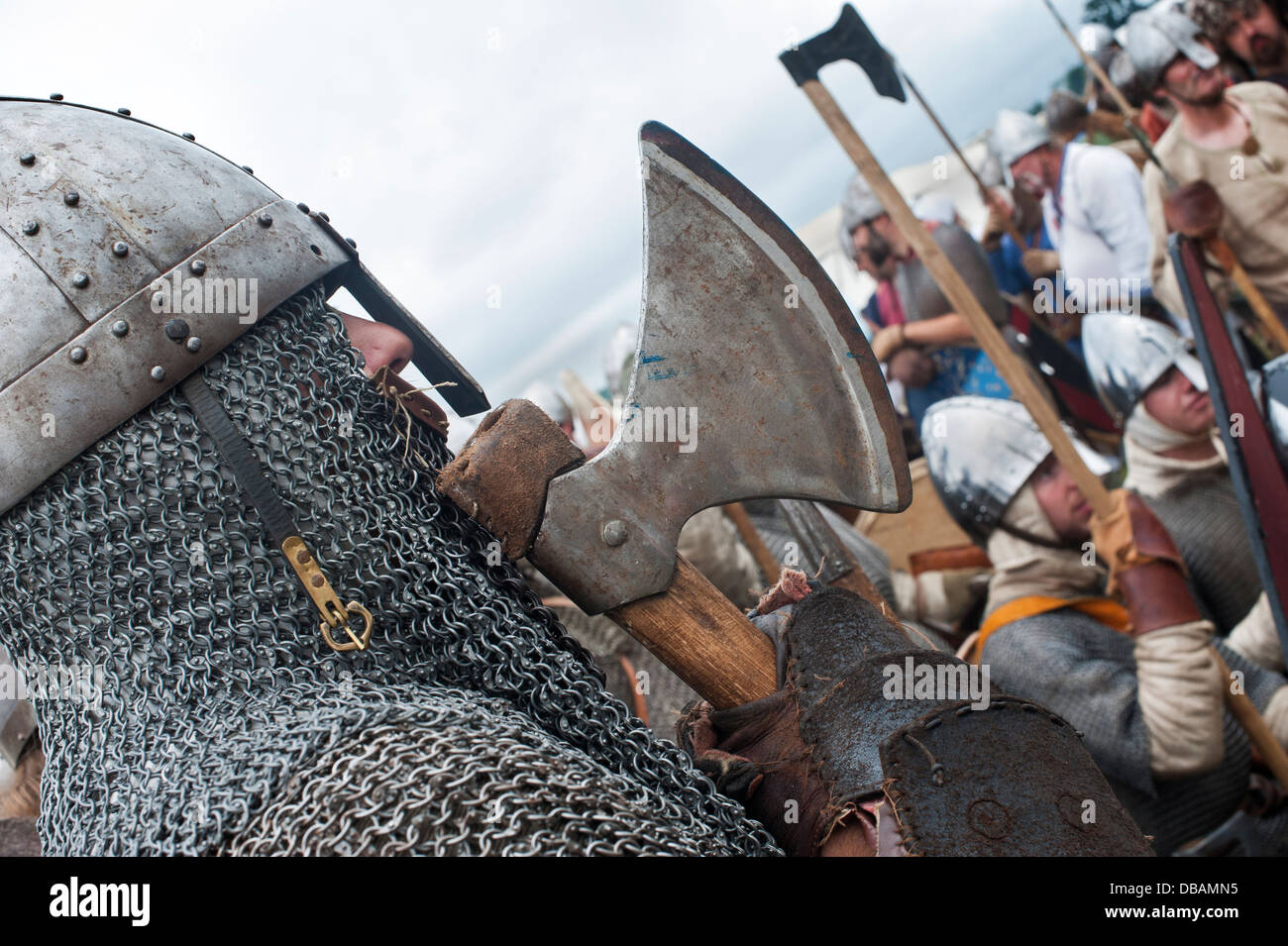 Saxon soldiers hi-res stock photography and images - Alamy