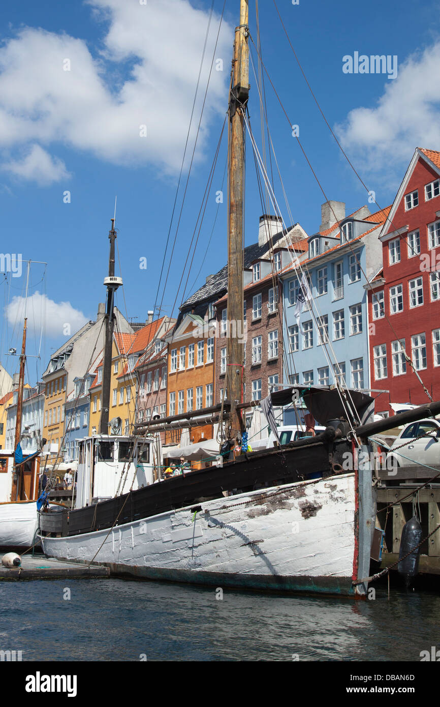 Nyhavn in Copenhagen Stock Photo - Alamy