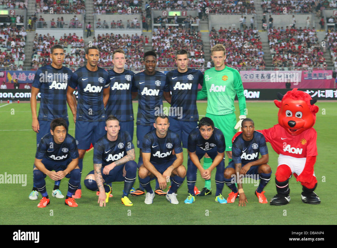 Manchester united team group man hi-res stock photography and images ...