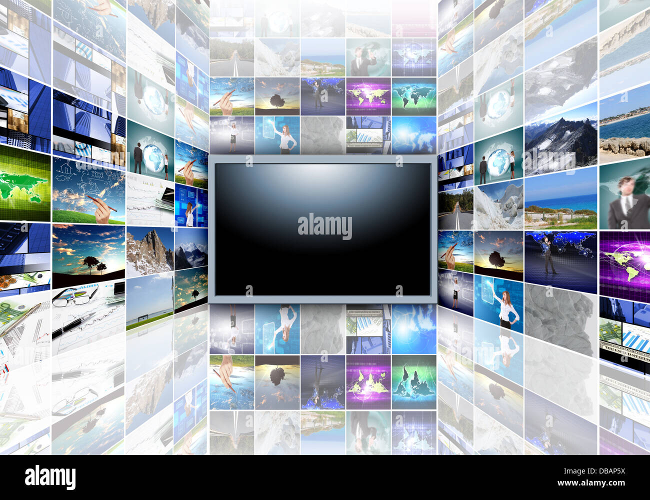 A flat screen television Stock Photo - Alamy