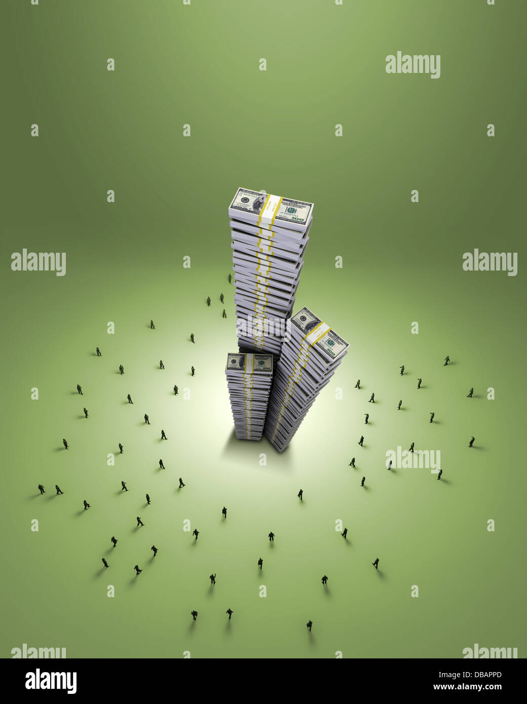 Money symbol and people Stock Photo - Alamy