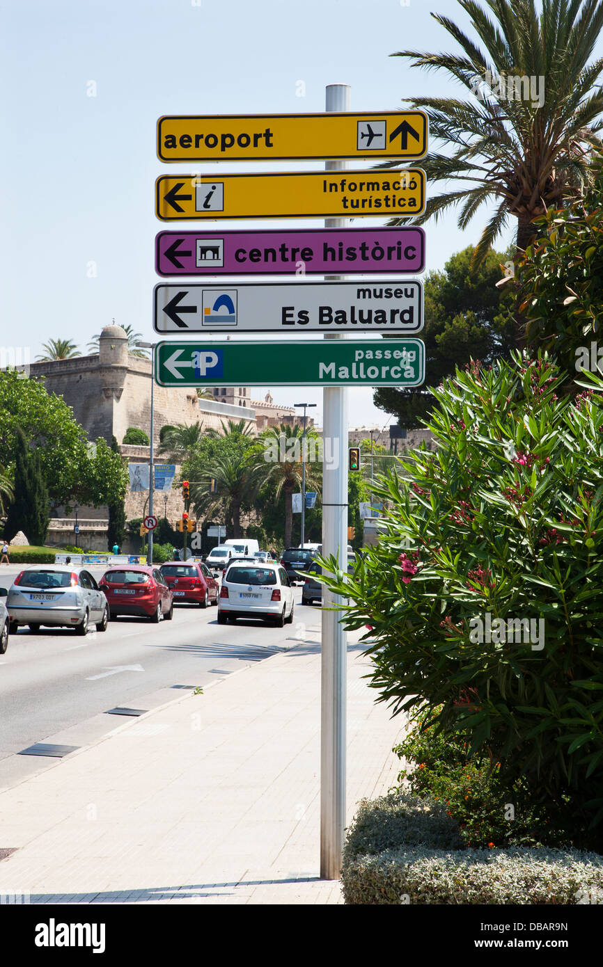 Palma street sign hi-res stock photography and images - Alamy