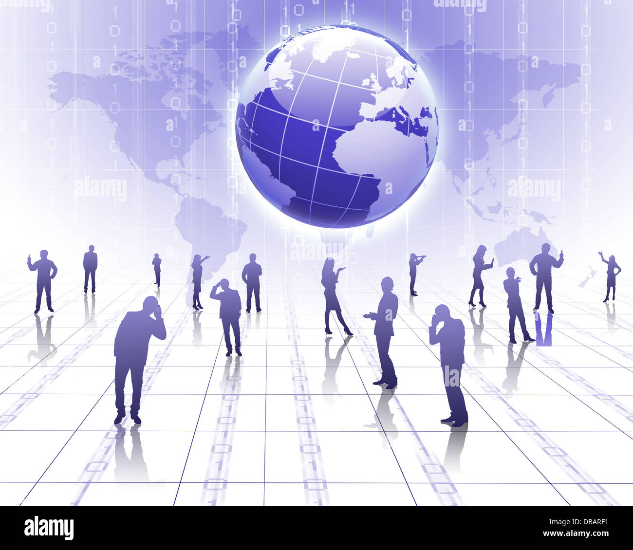 Modern social media amd communication Stock Photo - Alamy