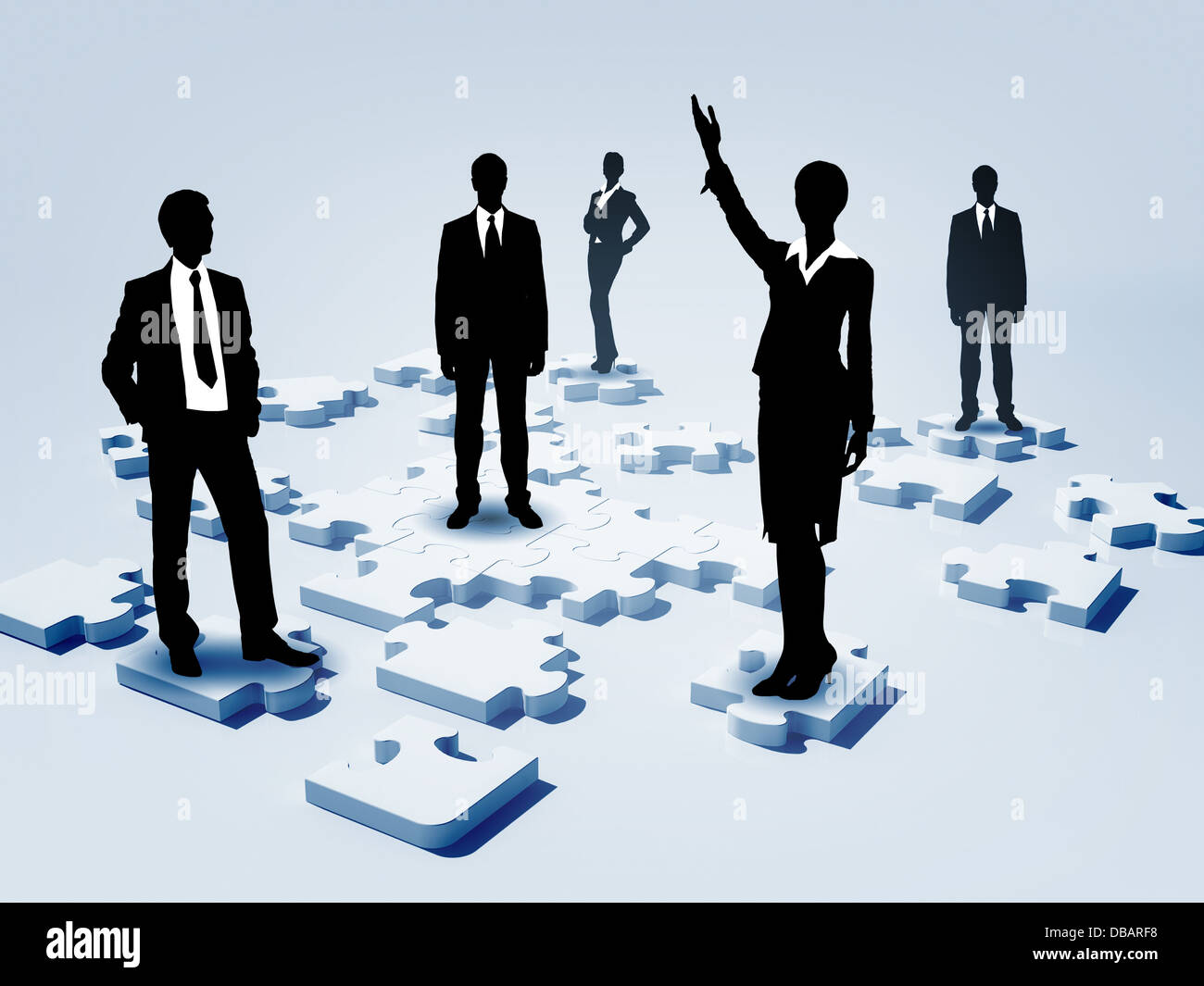 Social network and human figures Stock Photo - Alamy