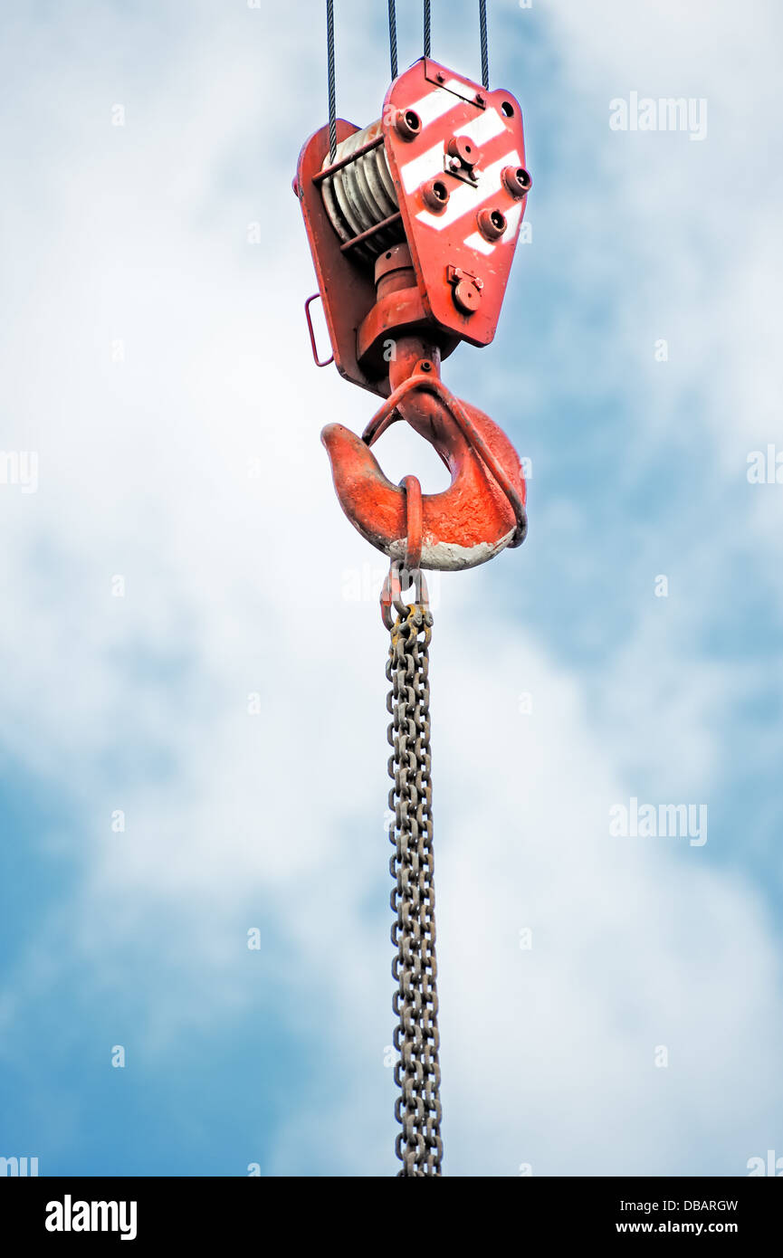 Pulley system crane hi-res stock photography and images - Alamy