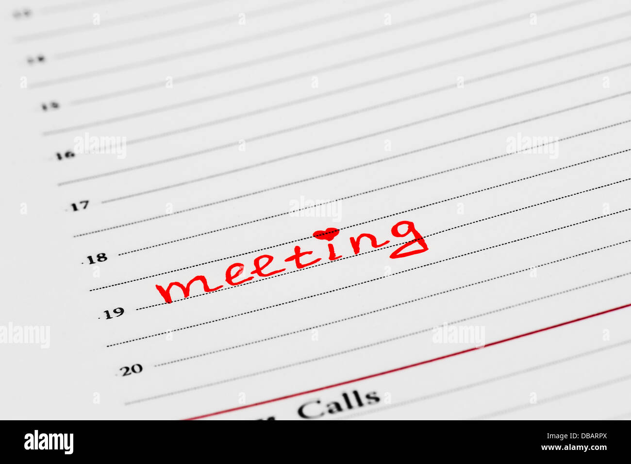Diary entry hi-res stock photography and images - Alamy