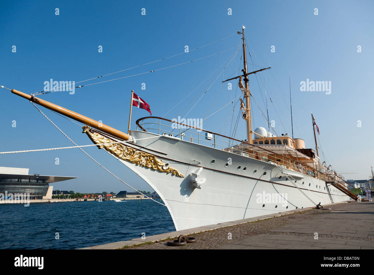 The danish royal yacht dannebrog hi-res stock photography and images ...