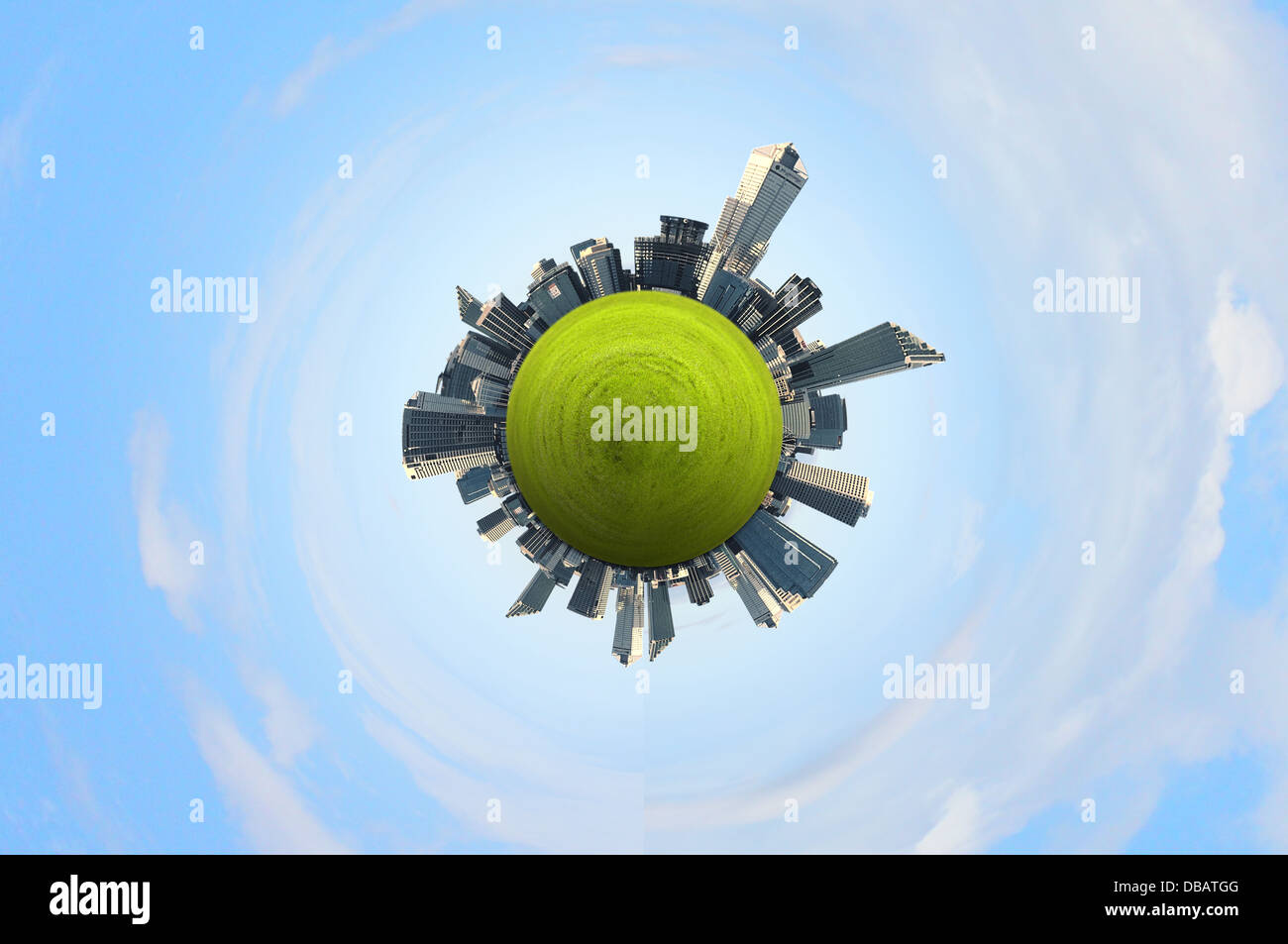 Planet earth against sky hi-res stock photography and images - Alamy