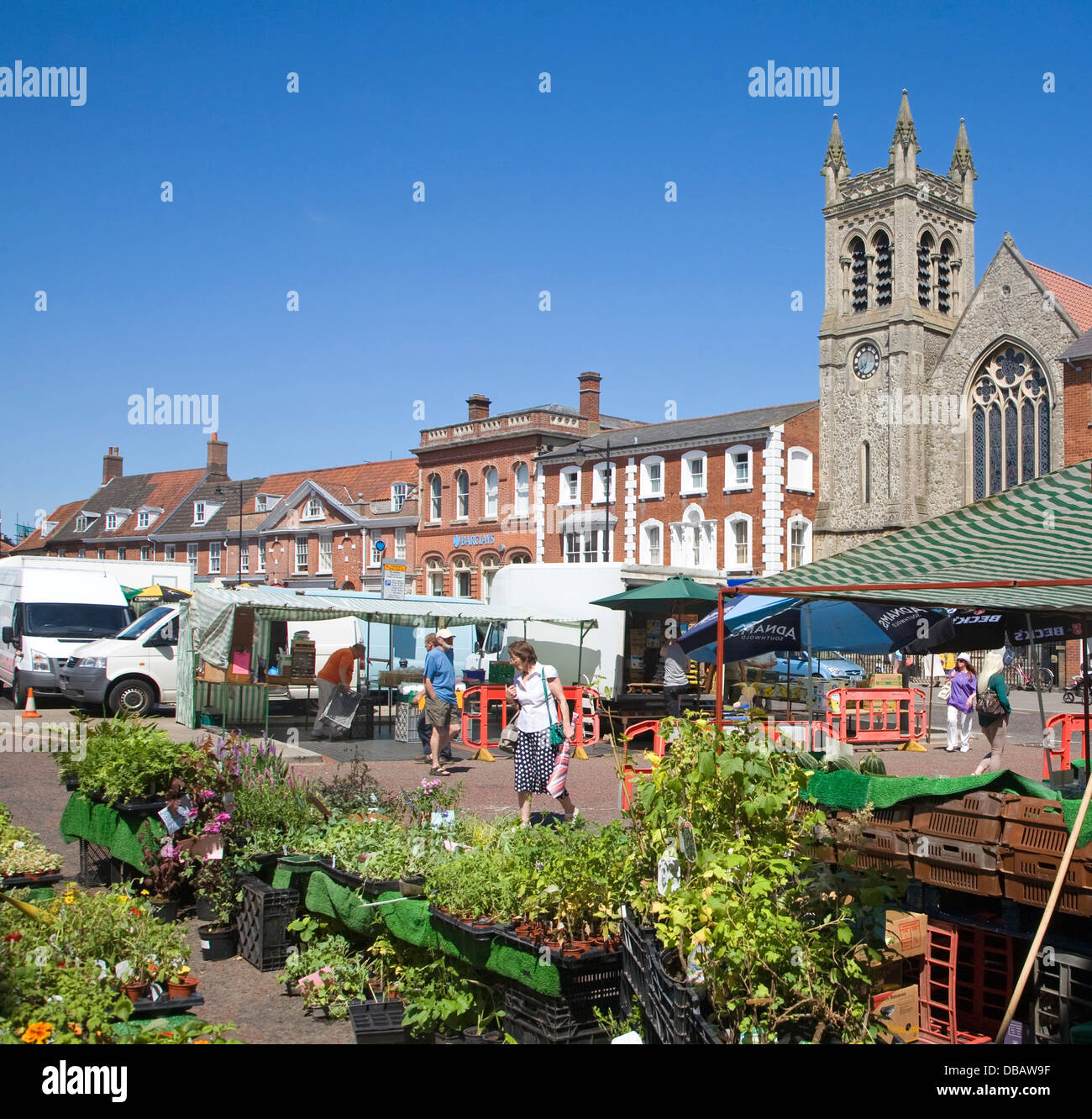 Dereham market hi-res stock photography and images - Alamy