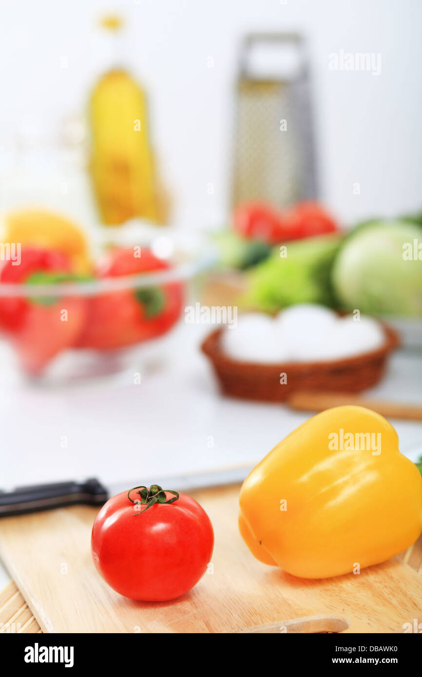 Fresh healthy food Stock Photo - Alamy