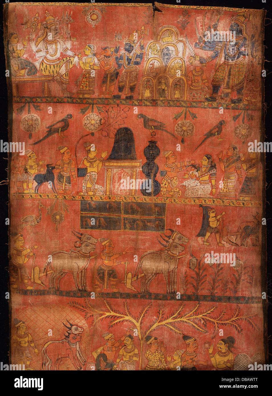 Shaiva Scroll AC1994.144.1 (1 of 4 Stock Photo - Alamy
