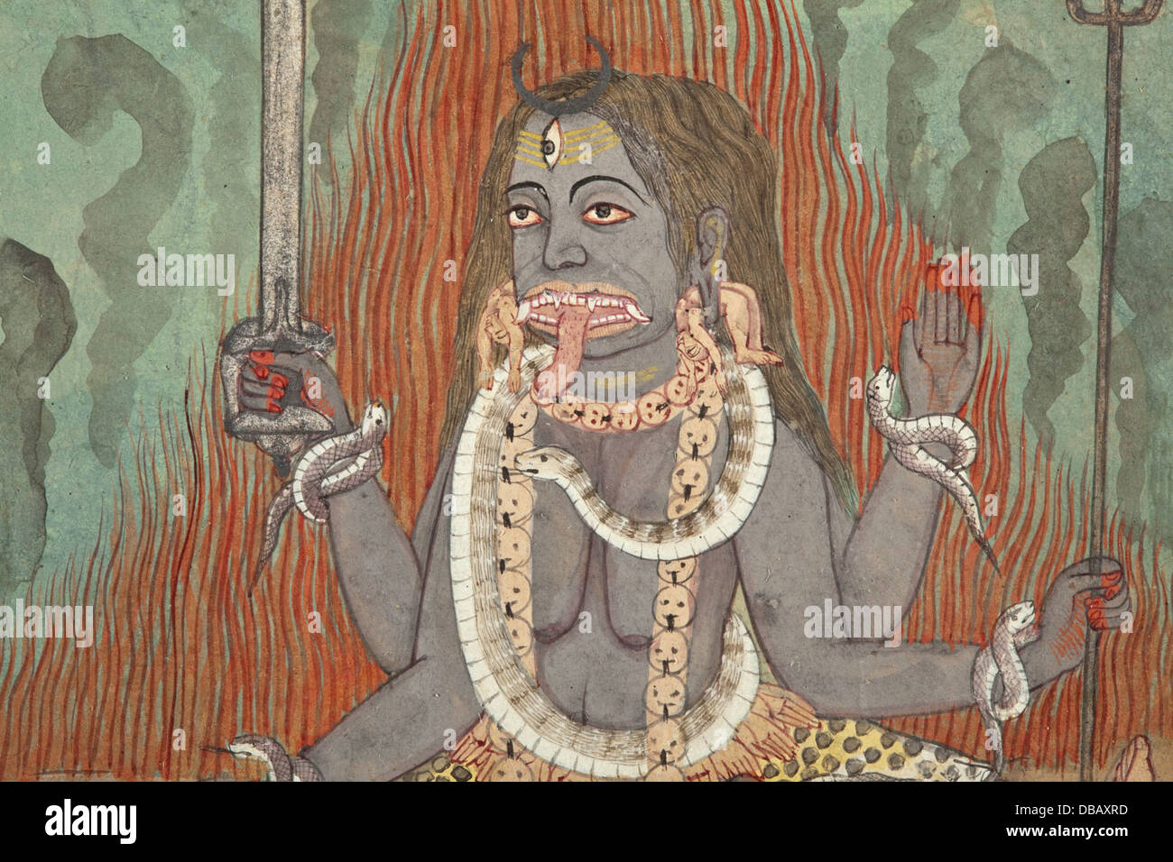 Brahma vishnu shiva trinity hi-res stock photography and images - Alamy