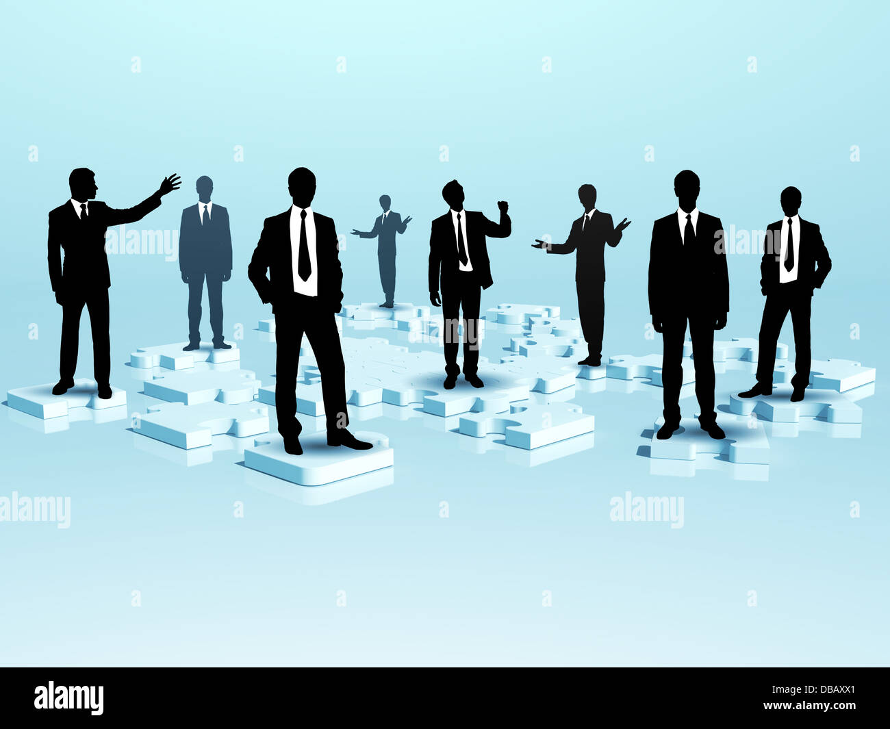Social network and human figures Stock Photo - Alamy