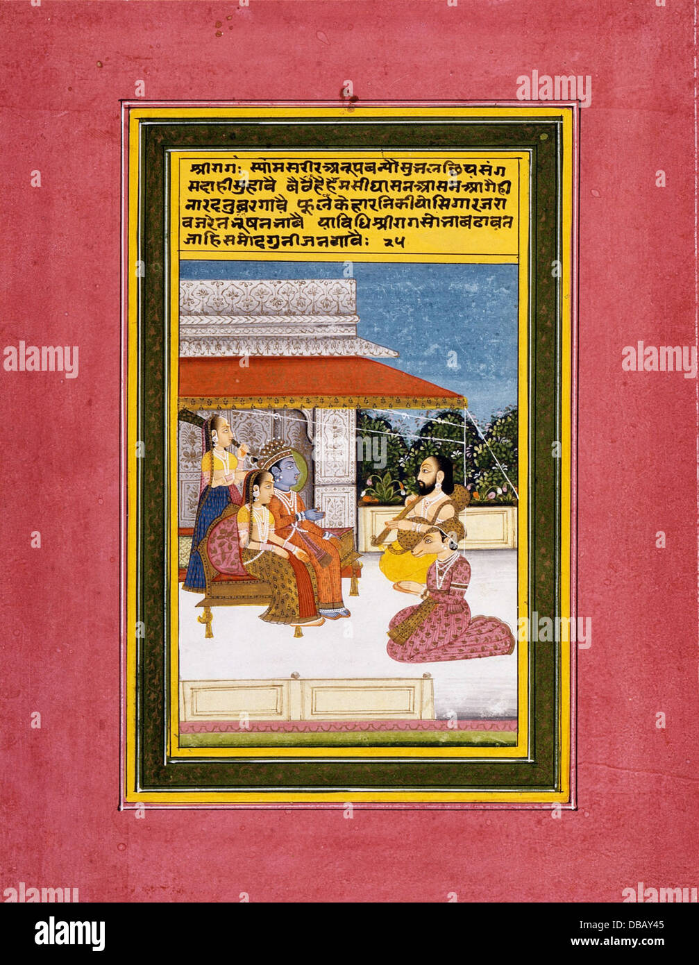 Ragamala paintings hi-res stock photography and images - Alamy