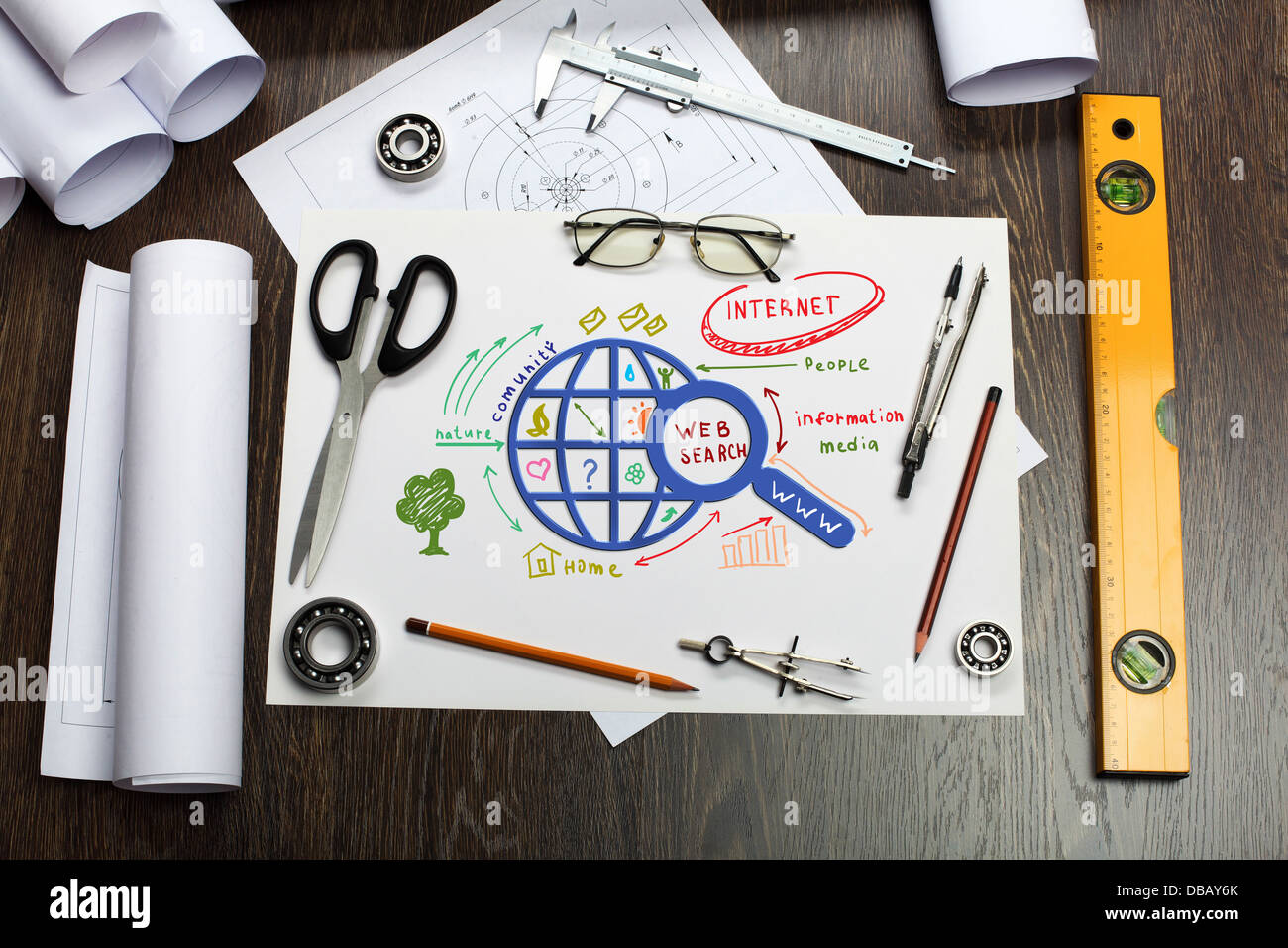 Tech communication tools hi-res stock photography and images - Alamy