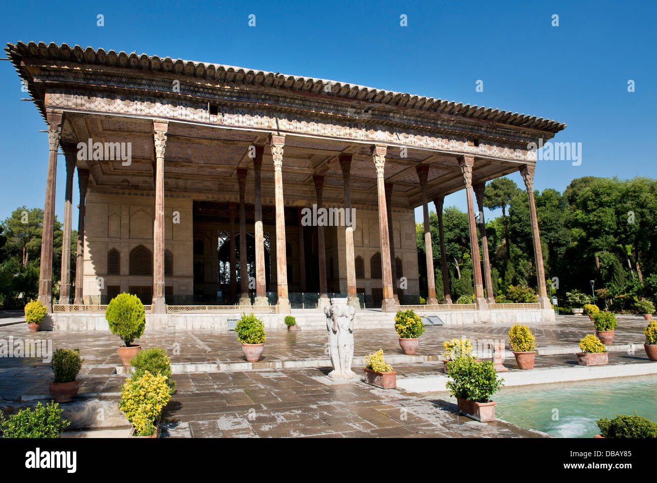 Asia, Iran, Isfahan, Chehel Sotoun palace Stock Photo - Alamy