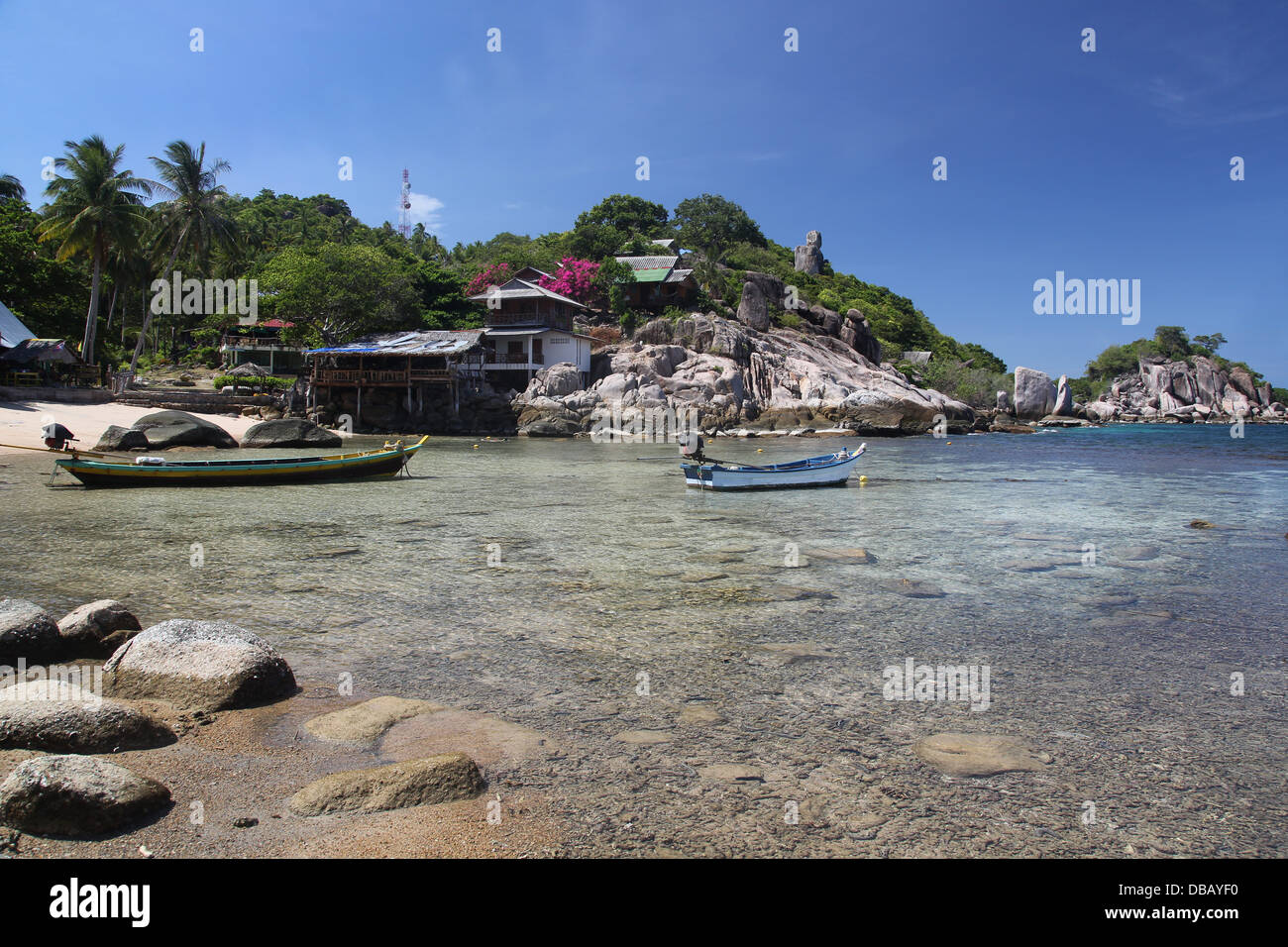Banana Rock, Koh Tao, Thailand Stock Photo - Alamy