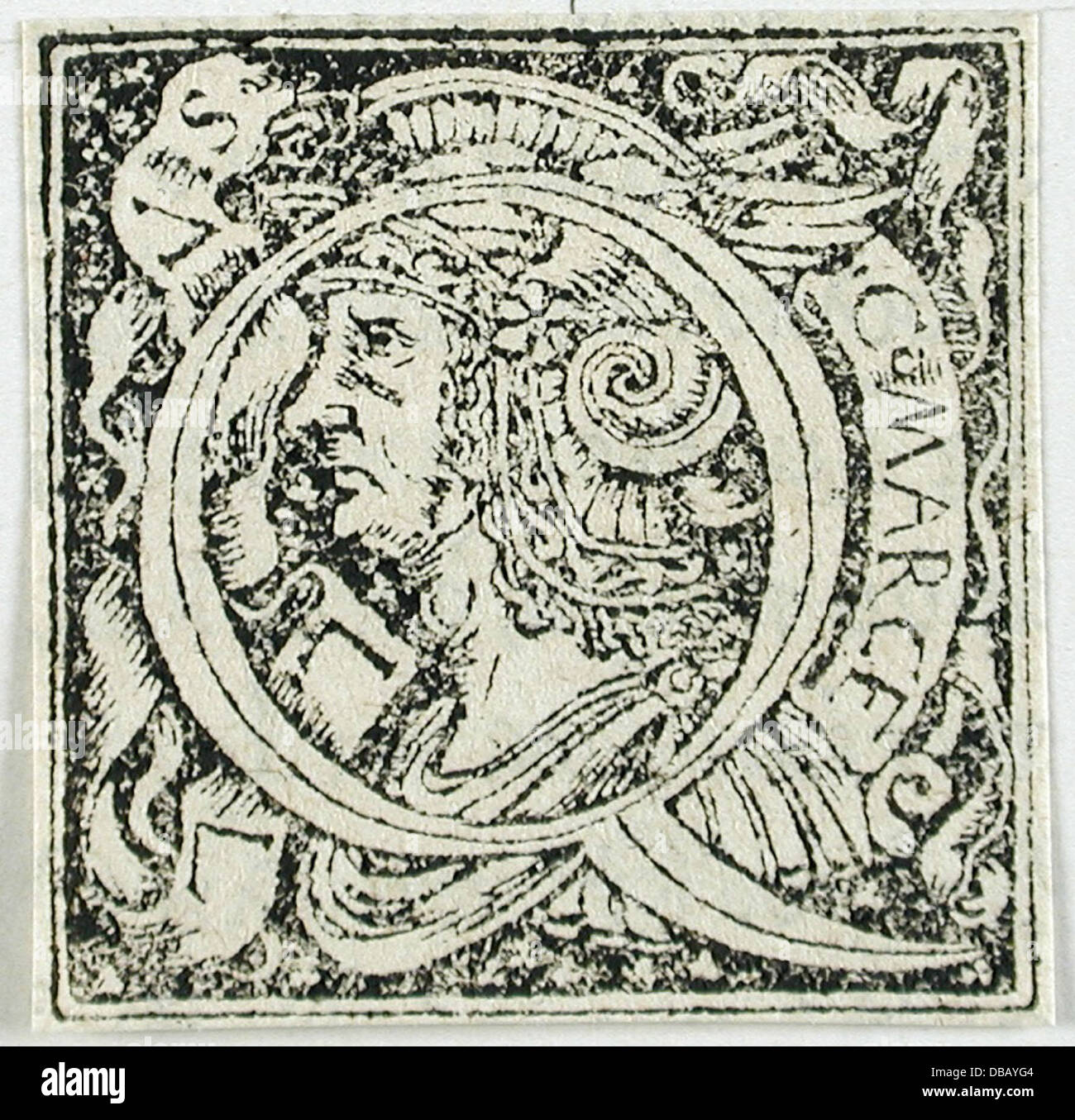 This set of sixteen ornamental letters includes twelve pieces from the ...