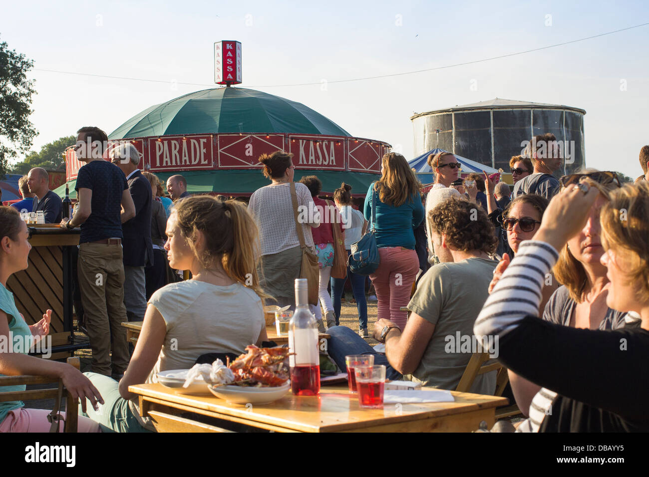 People on Parade festival in Holland Stock Photo - Alamy