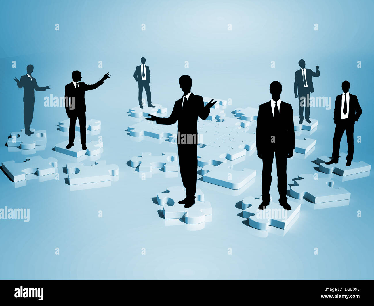 Social network and human figures Stock Photo - Alamy