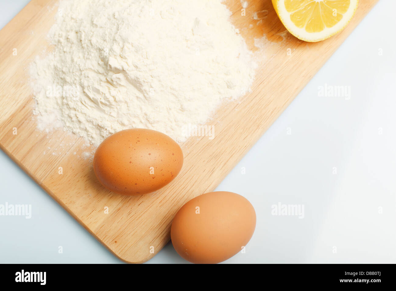 Different products to make bread Stock Photo - Alamy