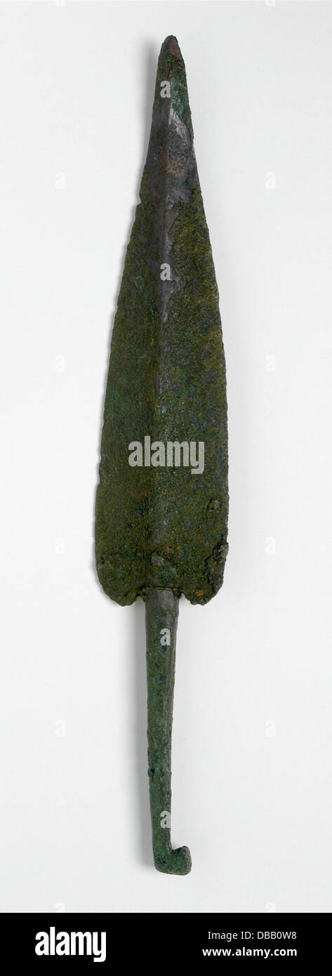 This spearhead, part of LACMA's collection, represents an ancient ...