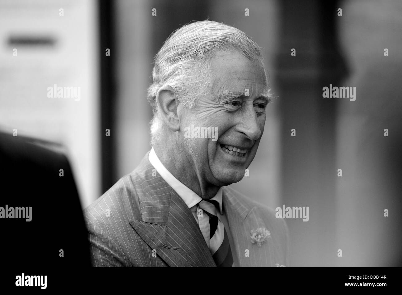 Hrh king charles Black and White Stock Photos & Images - Alamy