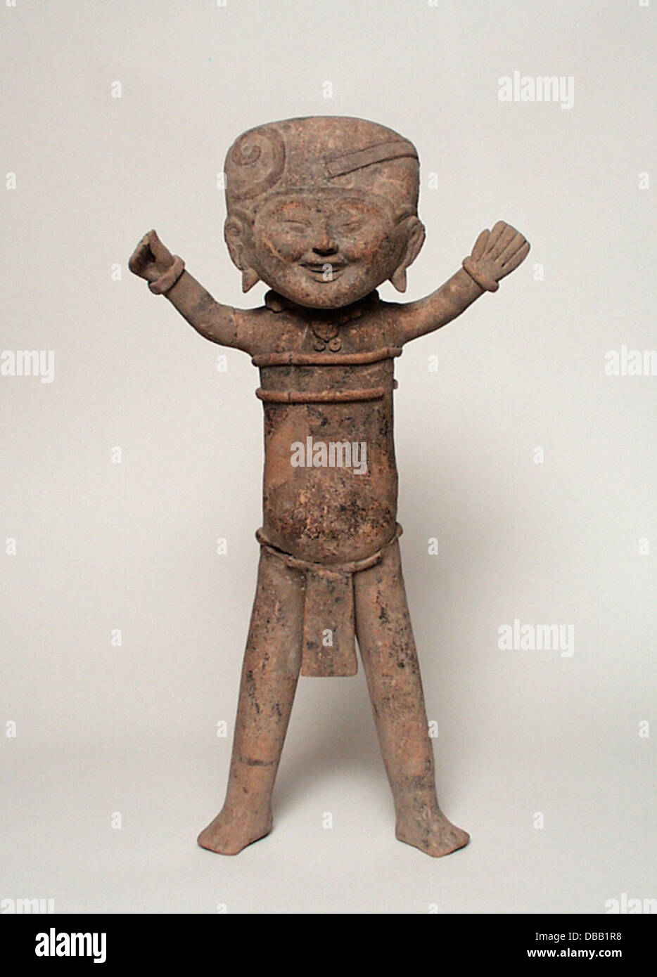 The 'Standing Figure' sculpture features a bronze cast of a humanoid ...