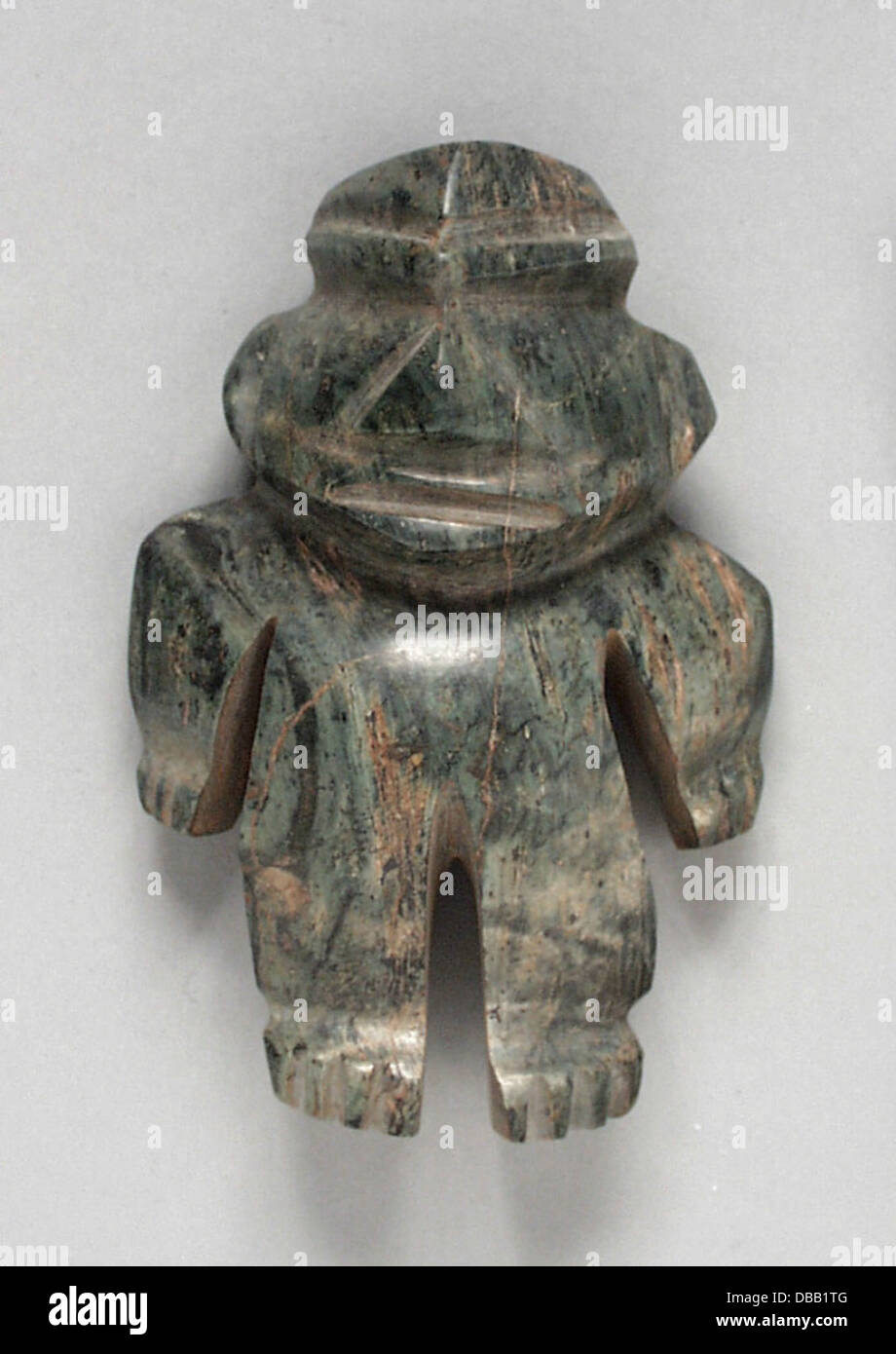 This standing figure represents a sculpture of a human form, showcasing ...