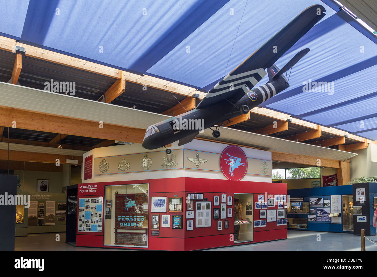Pegasus bridge memorial and airborne museum hi-res stock photography ...