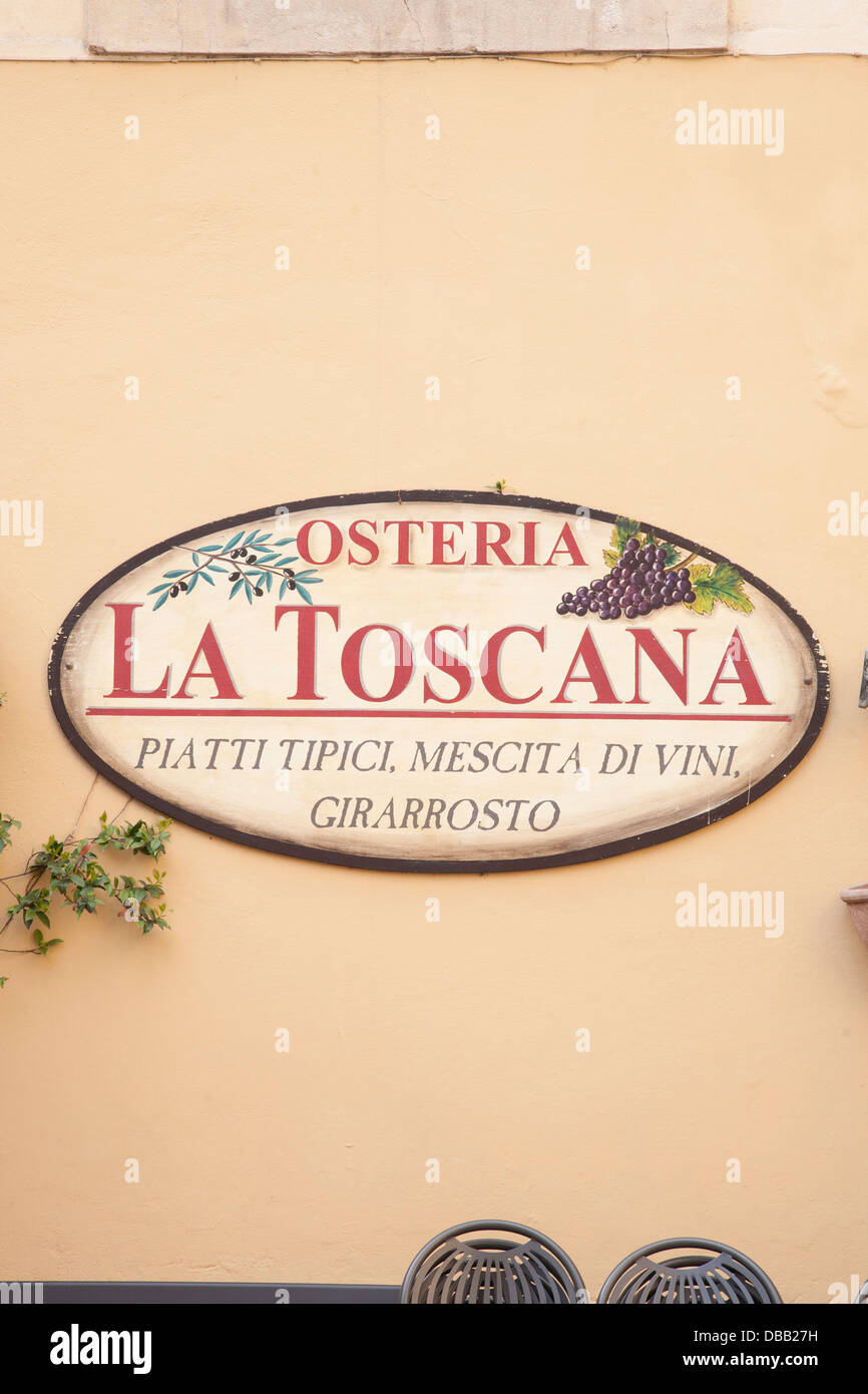 Sign pisa hi-res stock photography and images - Alamy