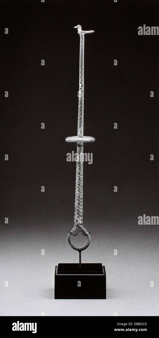 The stirring rod, made of bronze and cast, was used in ancient cultures ...