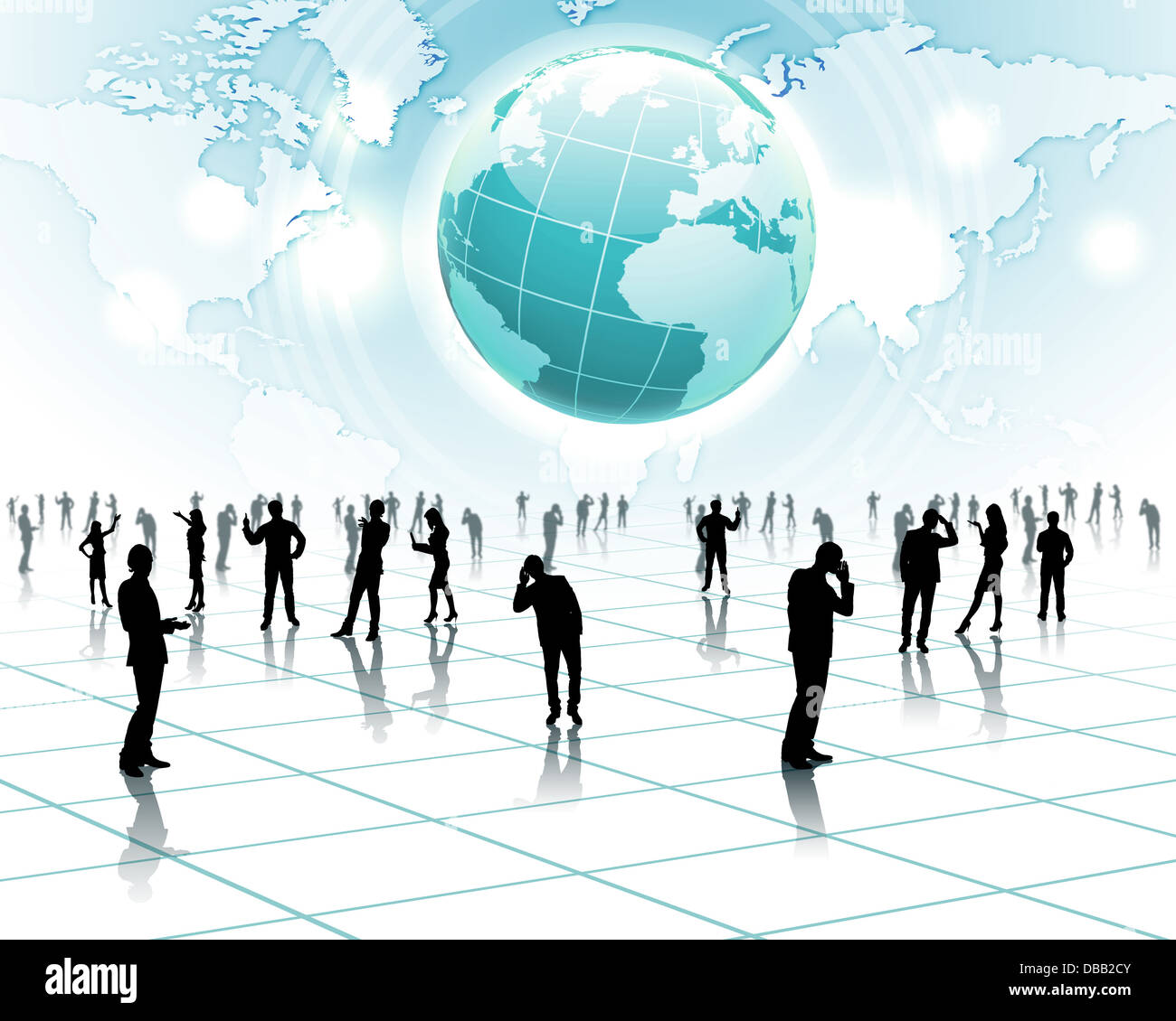 Modern social media amd communication Stock Photo - Alamy