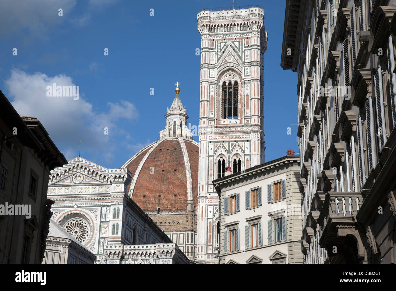 Doumo Cathedral Church Facade, Florence Stock Photo - Alamy